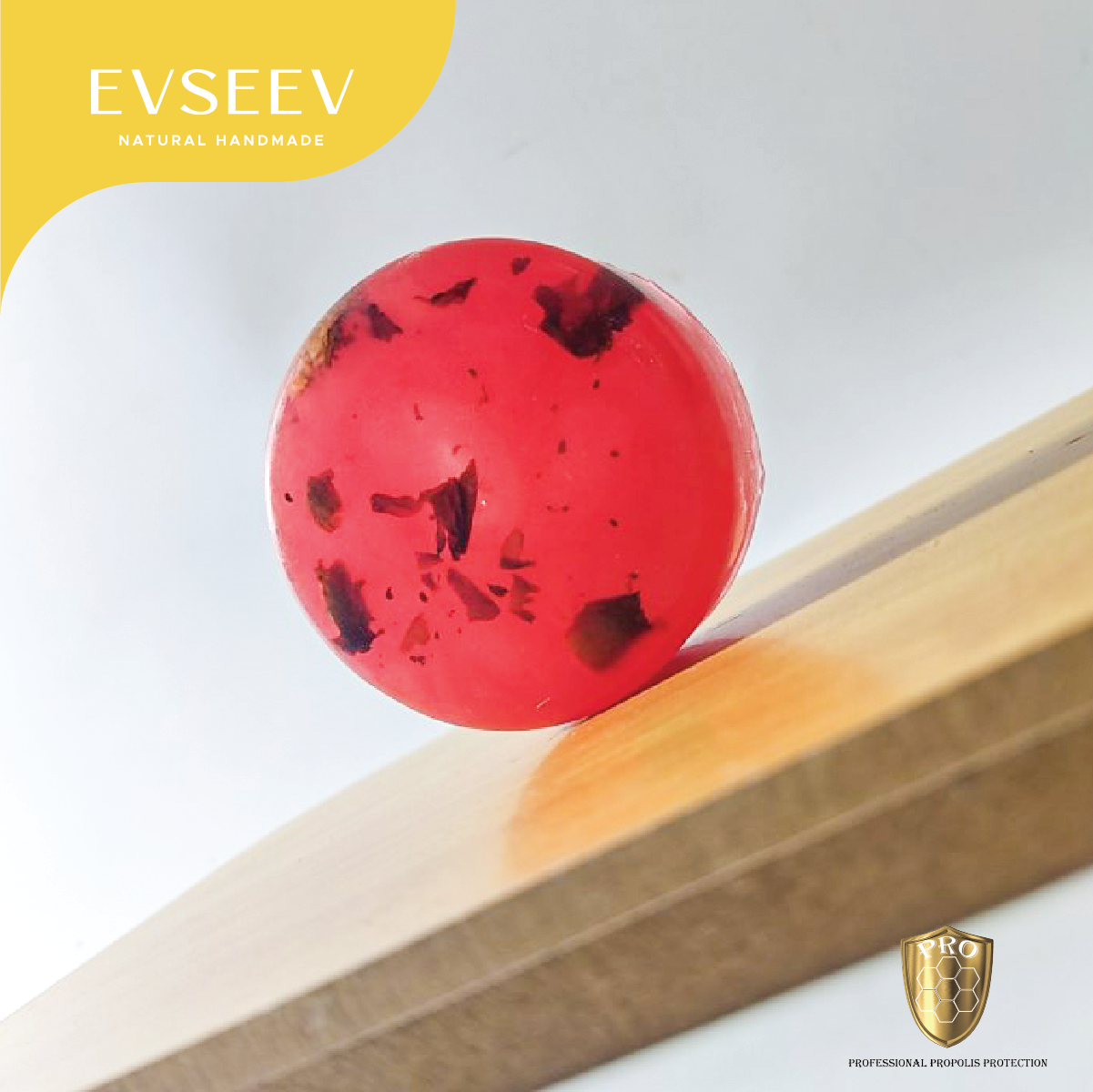 Rose Geranium Saffron Soap - Evseev Natural Creation